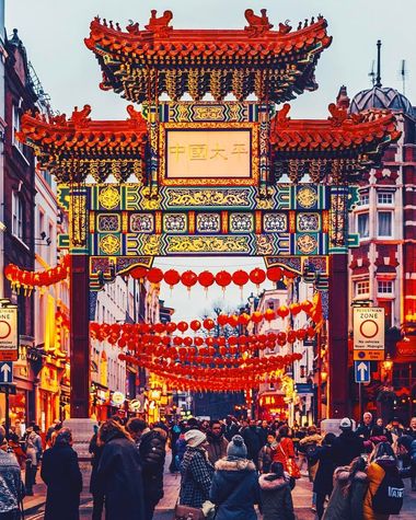 Arco amistad Usera (chinatown)